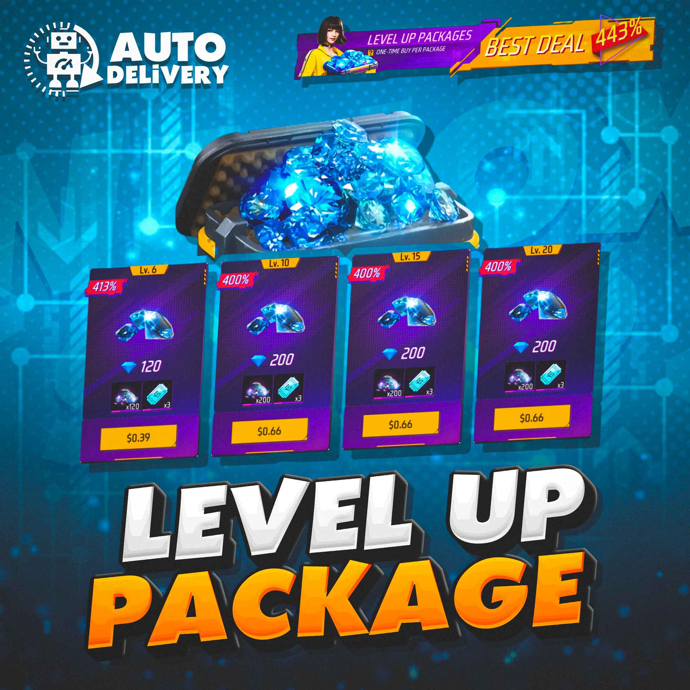 Level Up Packages
